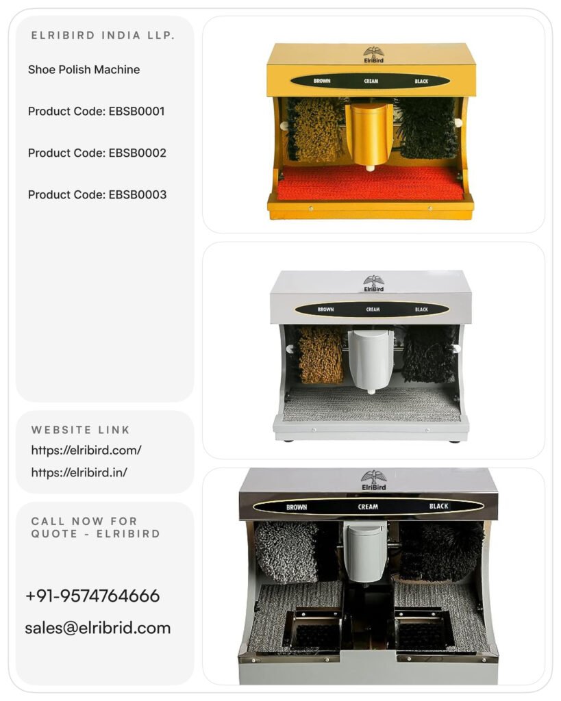Get Best Quality Shoe Polish Machine At Manufacture #1Price